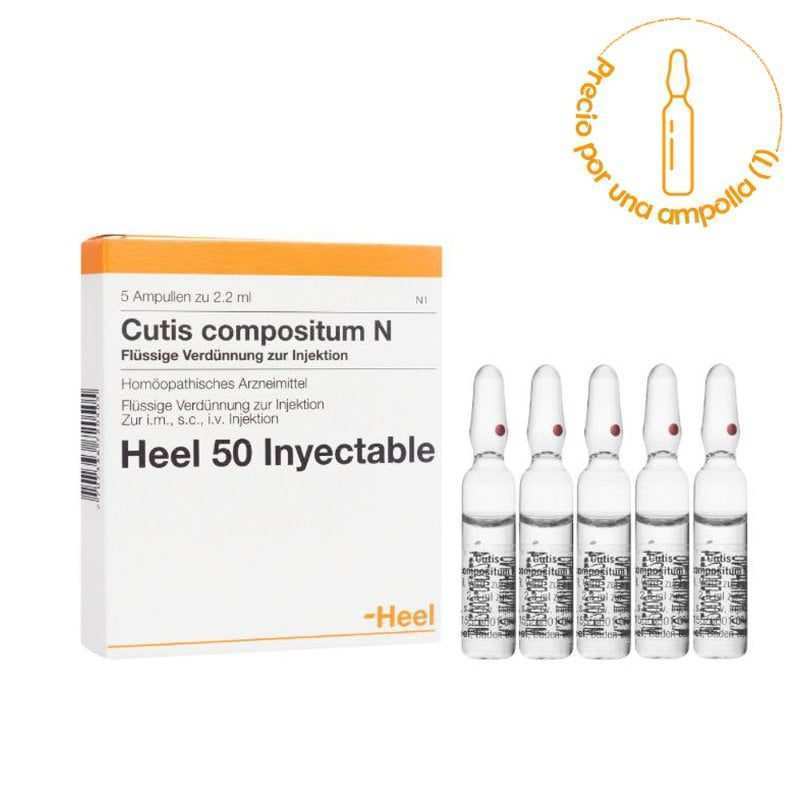 CUTIS COMPOSITUM AMPOLLA HEEL - Farmacia Homeopática Mundienlace CUTIS ...