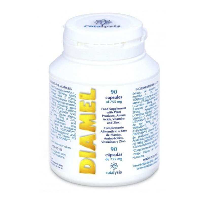 DIAMEL X 30 CAPSULAS EUROLIFE - Farmacia Homeopática Mundienlace