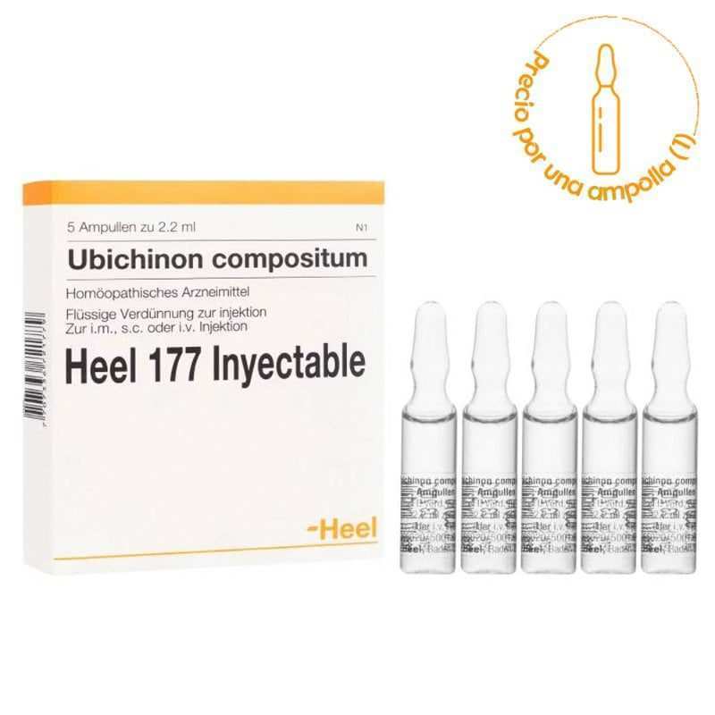 UBICHINON COMPOSITUM AMPOLLA HEEL - Farmacia Homeopática Mundienlace