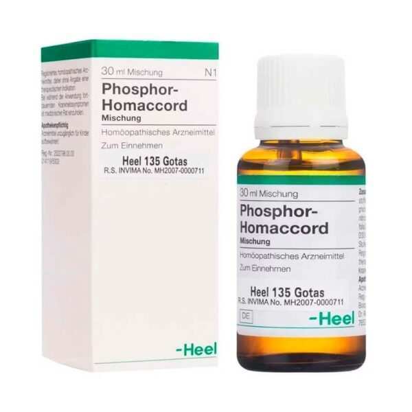 PHOSPHOR HOMACCORD GOTAS X 30 ML HEEL - Farmacia Homeopática Mundienlace PHOSPHOR