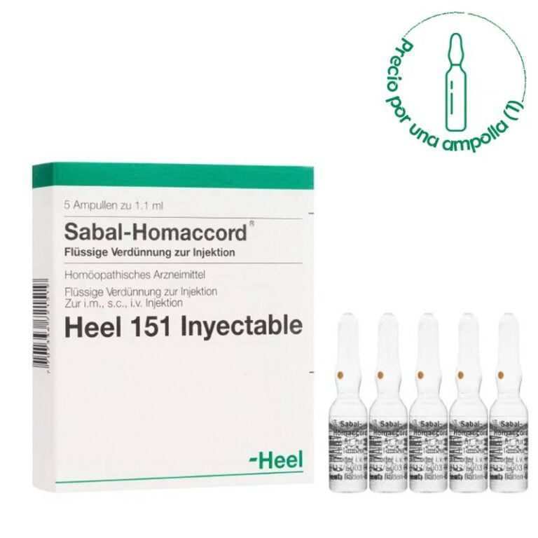 SABAL HOMACCORD AMPOLLA - HEEL - Farmacia Homeopática Mundienlace SABAL ...