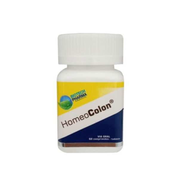 HOMEO COLON TABLETAS - BIOTECH PHARMA