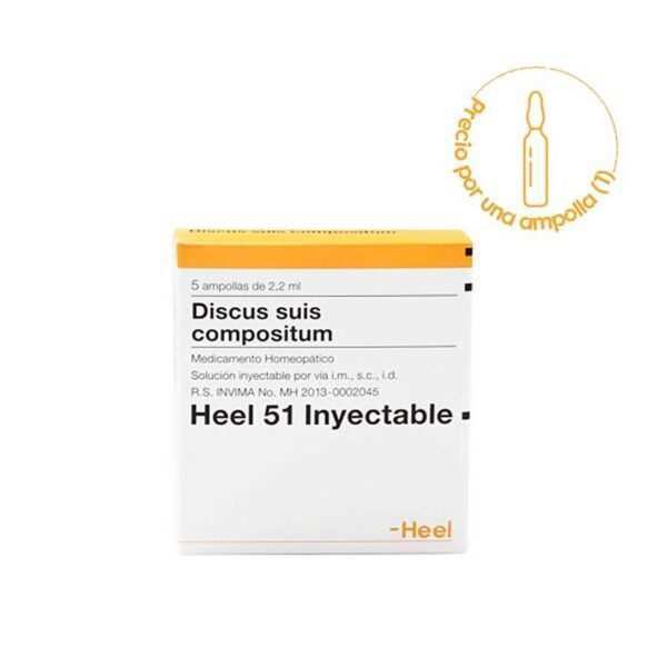 DISCUS SUIS COMPOSITUM AMPOLLA HEEL - Farmacia Homeopática Mundienlace ...