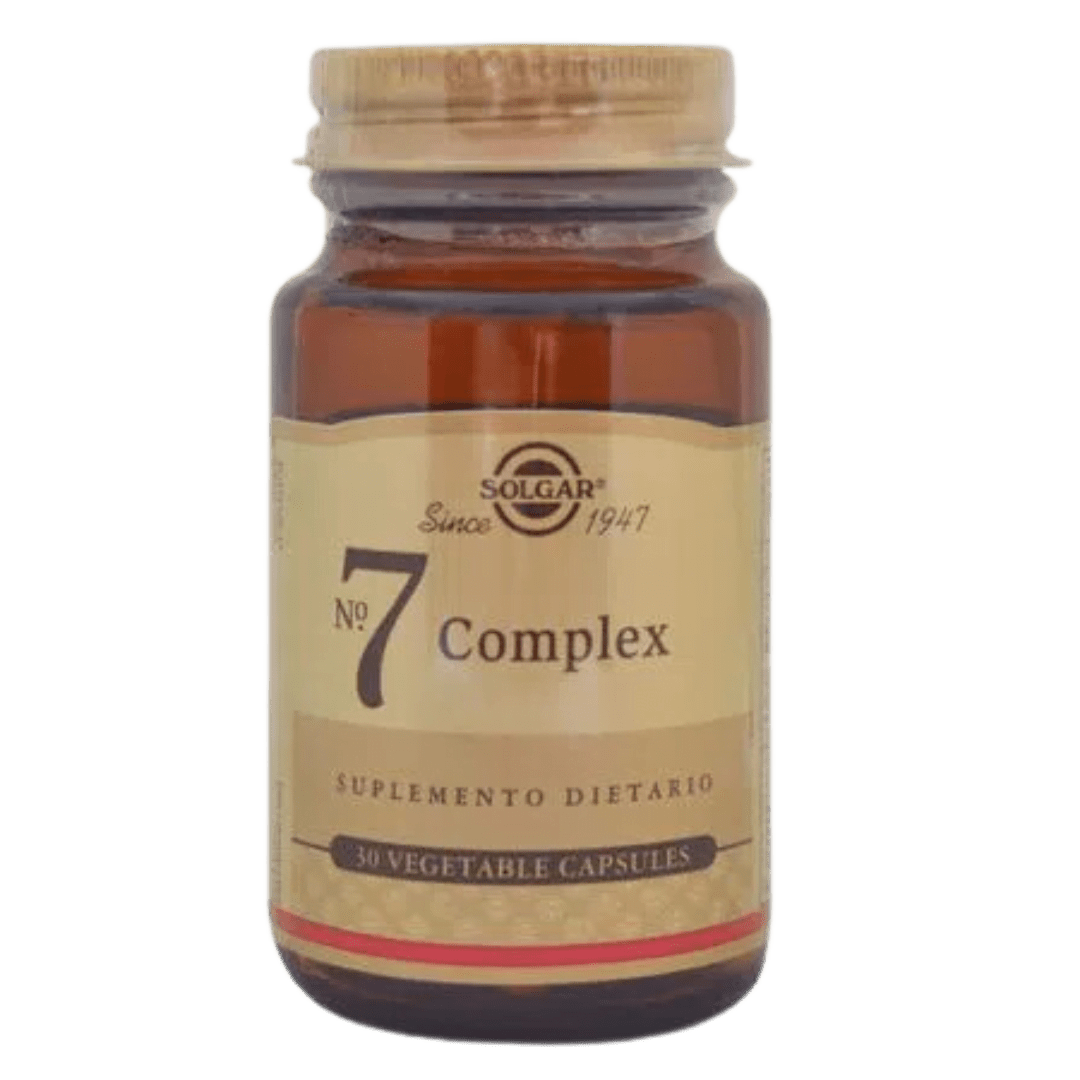 No. 7 COMPLEX x 30 CAPSULAS VEGETALES SOLGAR - Farmacia Homeopática ...