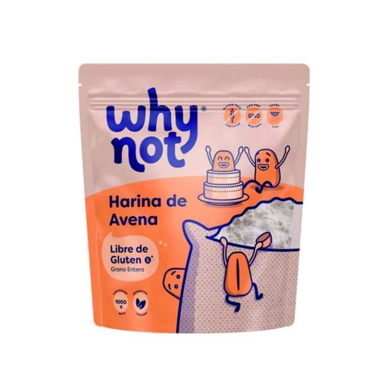 HARINA DE AVENA X 1000 GR - WHY NOT
