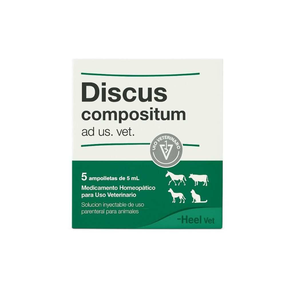 DISCUS COMP VETERINARIA AMP - HEEL - Farmacia Homeopática Mundienlace